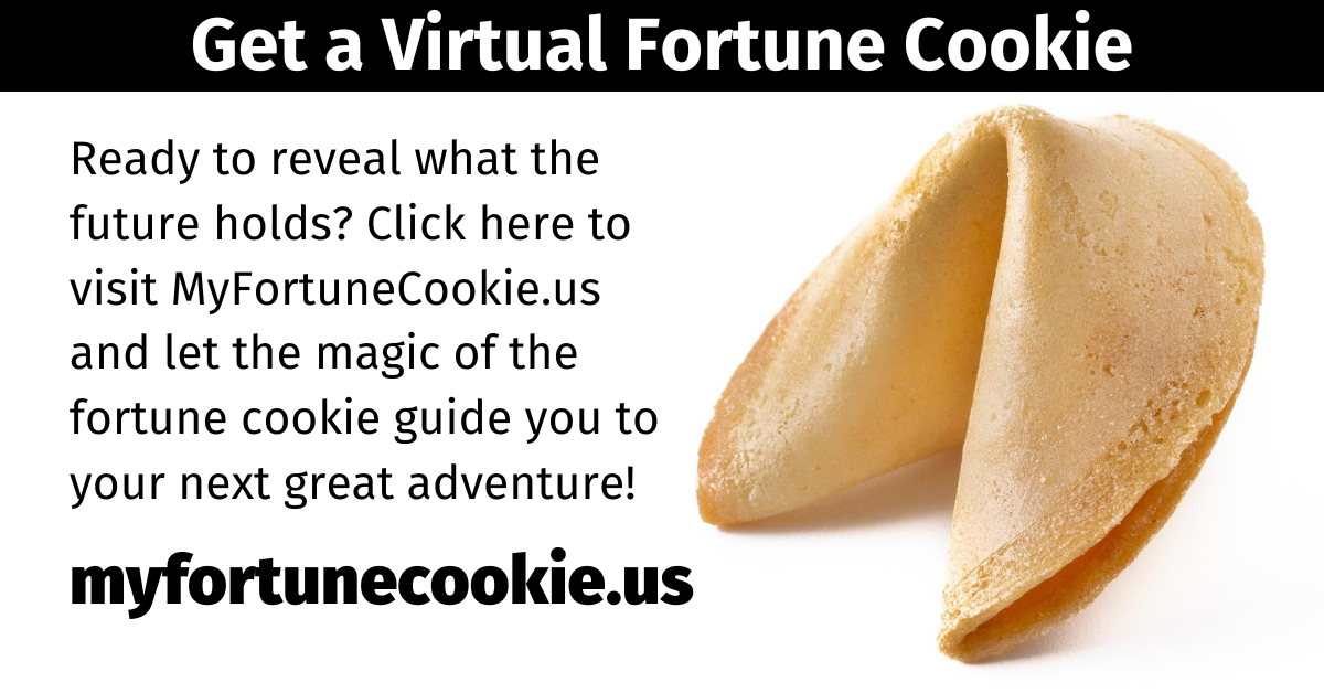 My Fortune Cookie